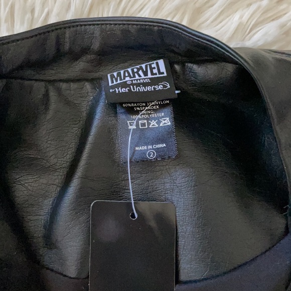 Marvel | Jackets & Coats | Marvel Thor God Of Thunder Leather Jacket ...